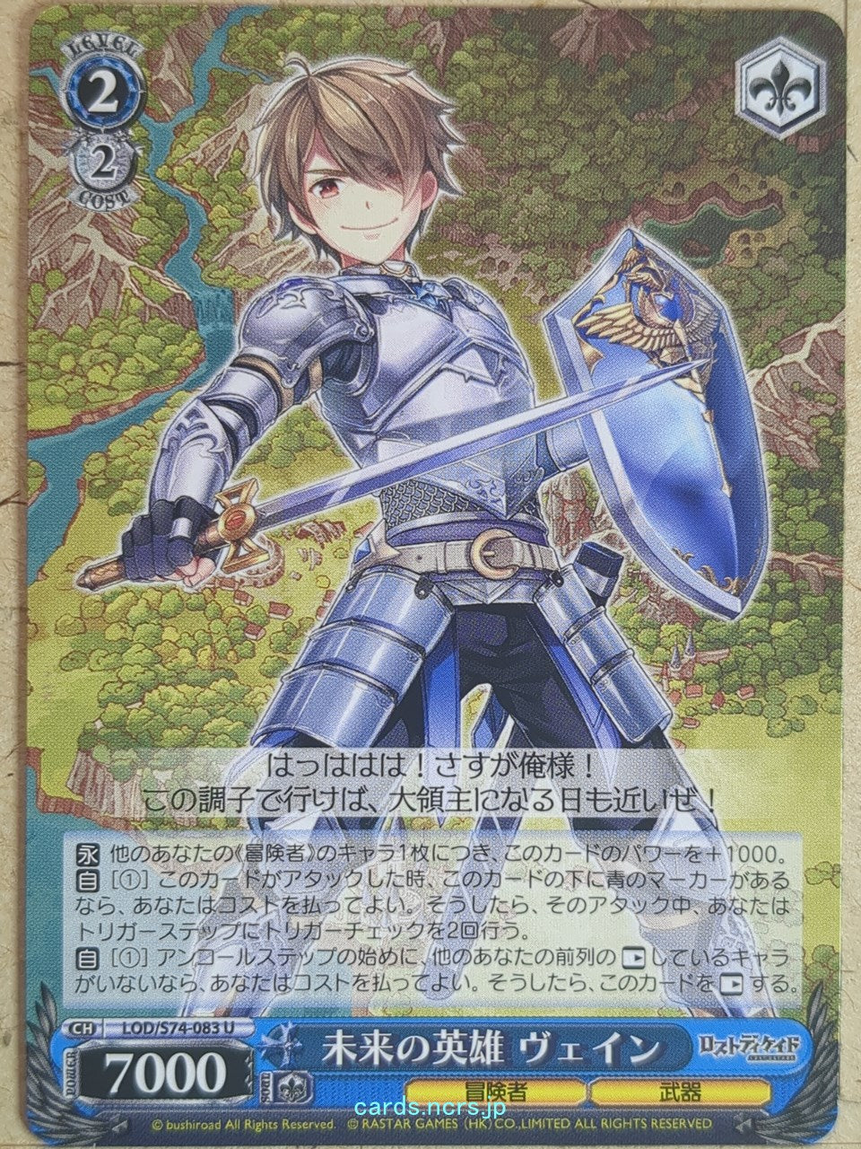 Weiss Schwarz Lost Decade LOD/S74-083U U Vein Trading Card NM – anime ...