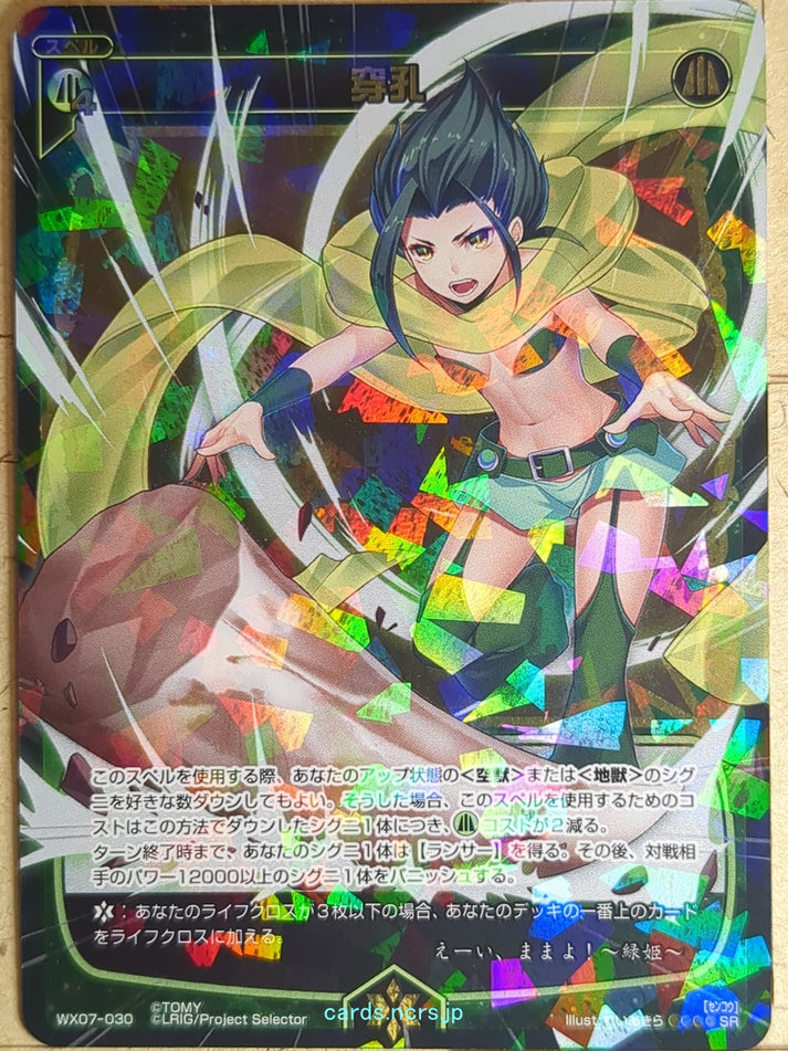 Wixoss Bk Wixoss WX07-030 SR Midoriko Trading Card NM – anime-cards and ...